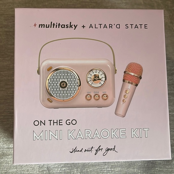 Altar'd State | Party Supplies | New In The Box Onthego Mini Karaoke ...